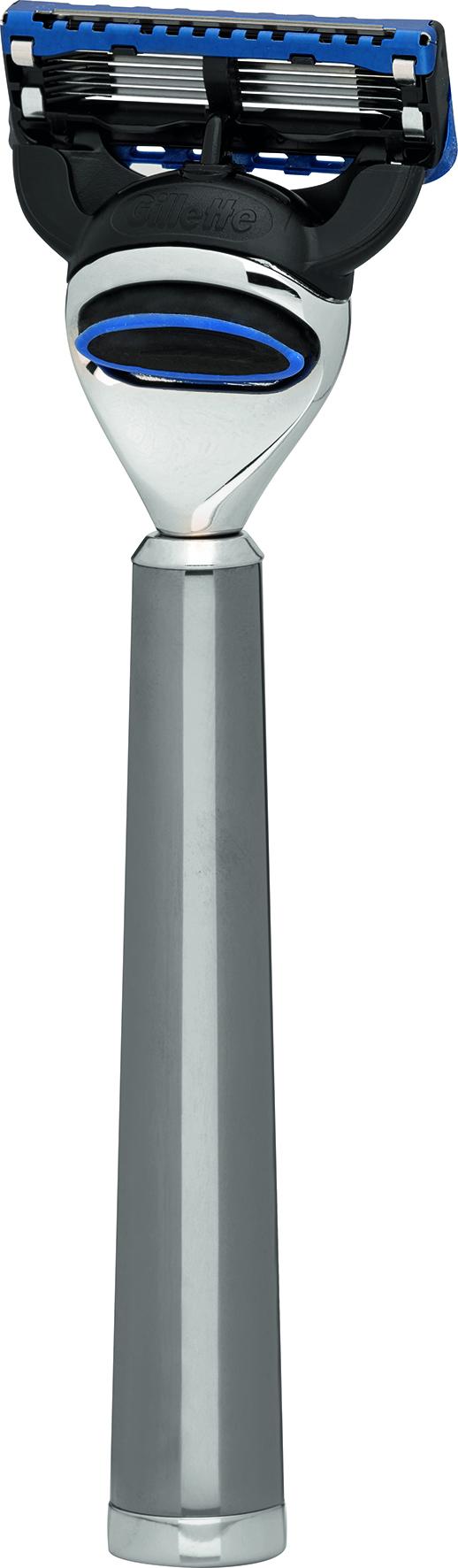 Erbe Scheermes | Gillette® Fusion™| Metalen titanium verfijnd "NEW YORK".